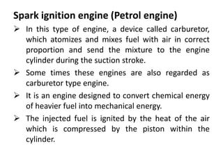 Spark and Compression Ignition Engines.pptx | Automotive