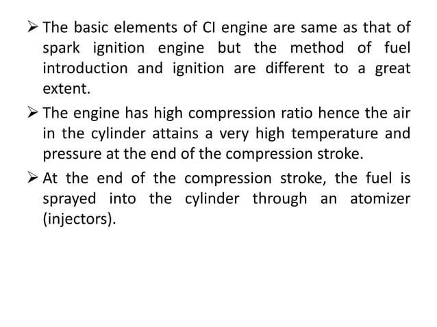 Spark and Compression Ignition Engines.pptx | Automotive