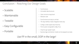 Spark and scala reference architecture | PDF