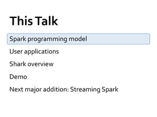 Spark and shark | PDF