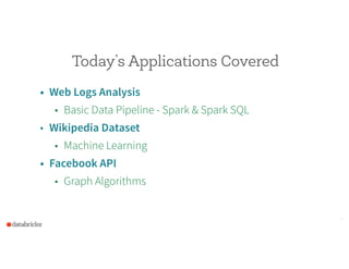 Spark Application Carousel: Highlights of Several Applications Built ...