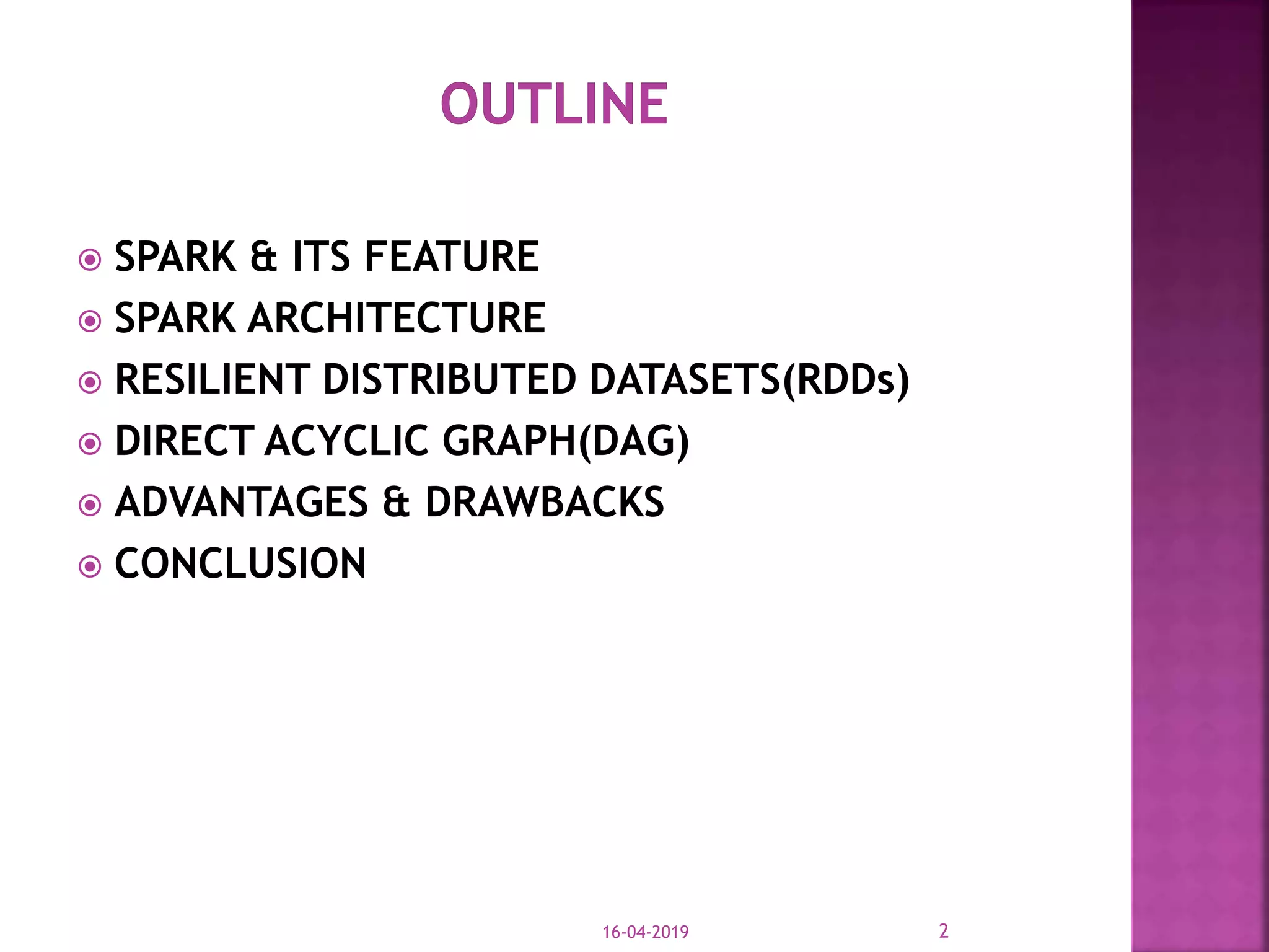 Spark architecture | PPTX