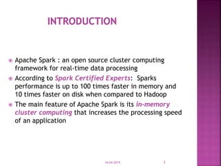 Spark architecture | PPTX