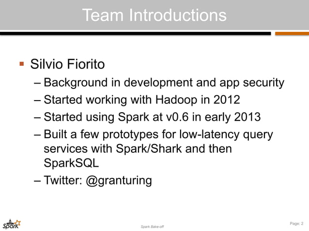 DC Spark bake off - Realtime TCP Packet Analysis using Spark and Azure ...