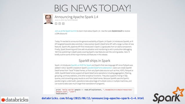 Apache Spark Overview | PDF | Databases | Computer Software and Applications