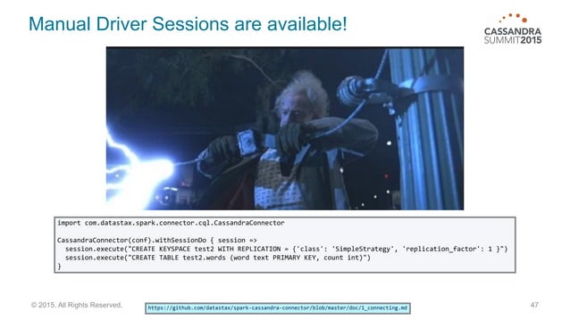 Spark Cassandra Connector Past Present And Future Ppt