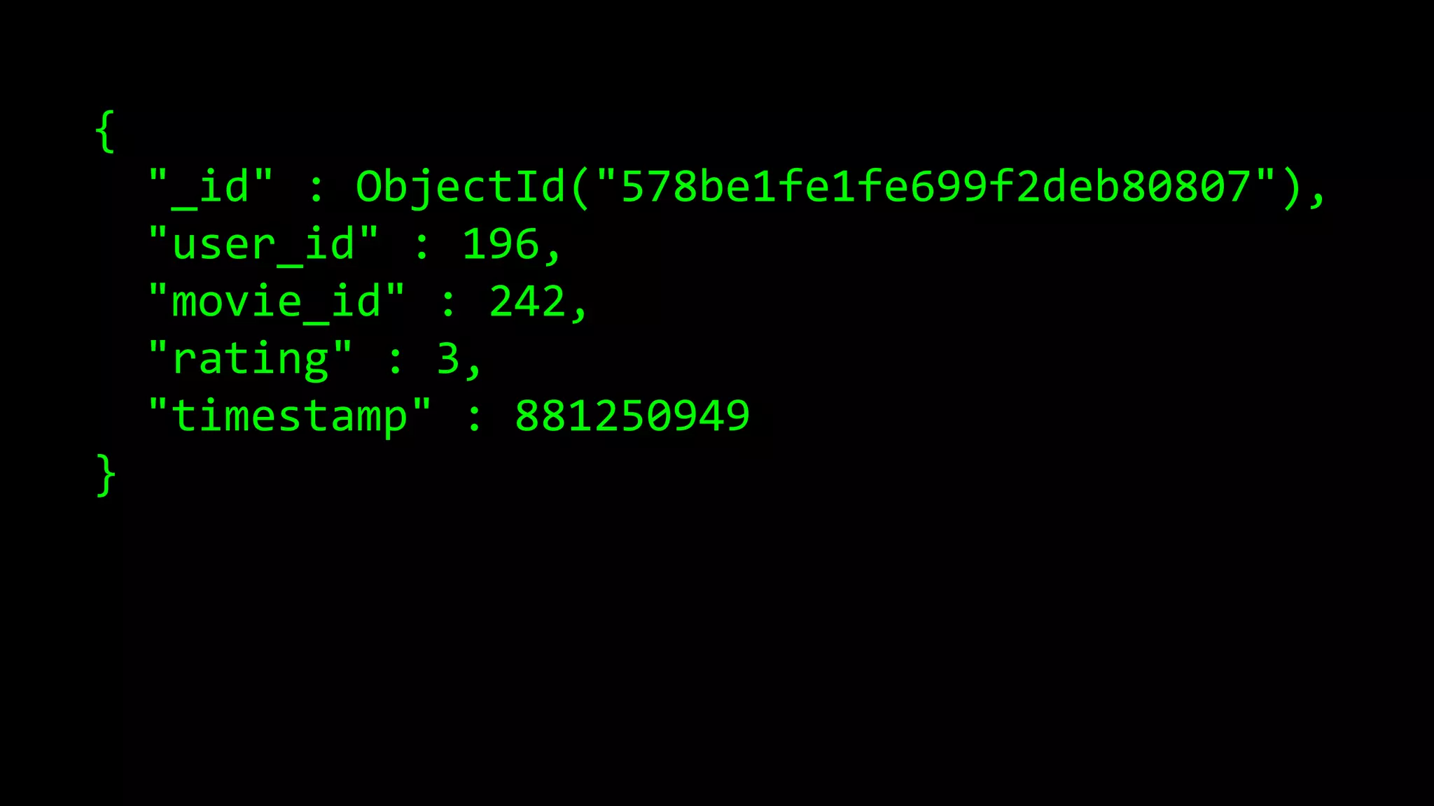 Live Demo: Introducing the Spark Connector for MongoDB | PPT