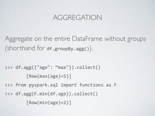 Spark Dataframe - Mr. Jyotiska | PPT