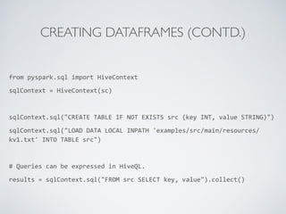 Spark Dataframe - Mr. Jyotiska | PPT