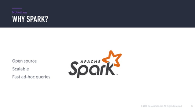 Spark DataFrames for Data Munging | PPT