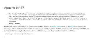 spark database Service | PPT