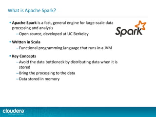 Introduction to Apache Spark Developer Training | PPT