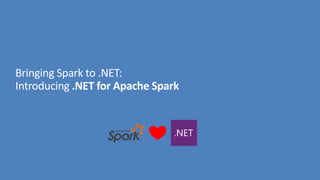 Bringing the Power and Familiarity of .NET, C# and F# to Big Data ...