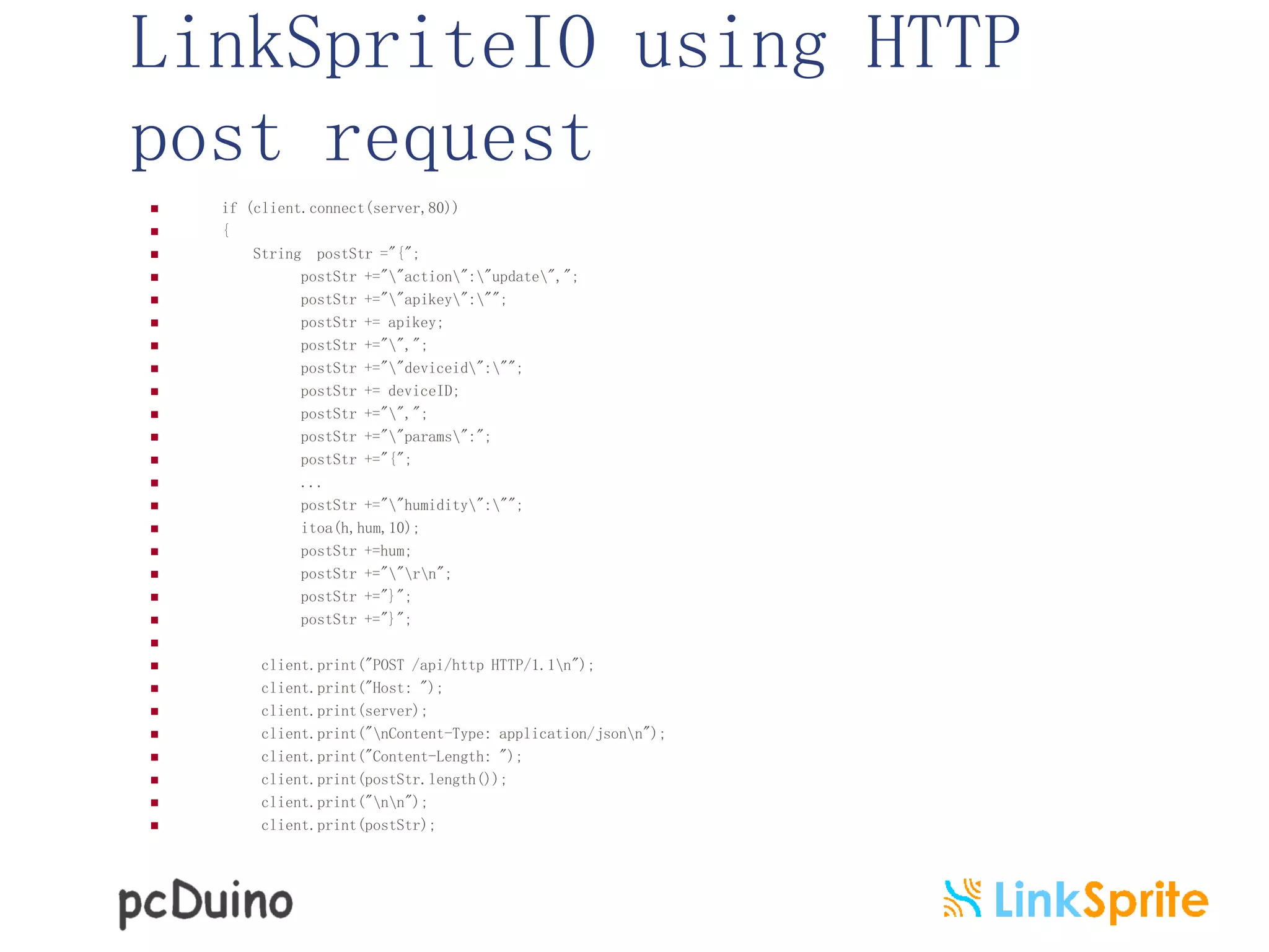 Open Source Home Automation with LinkSprite.IO