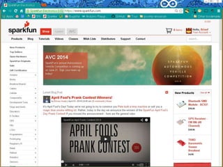 Maker Science with Arduino and SparkFun Electronics @NSTA14 Boston | PPT