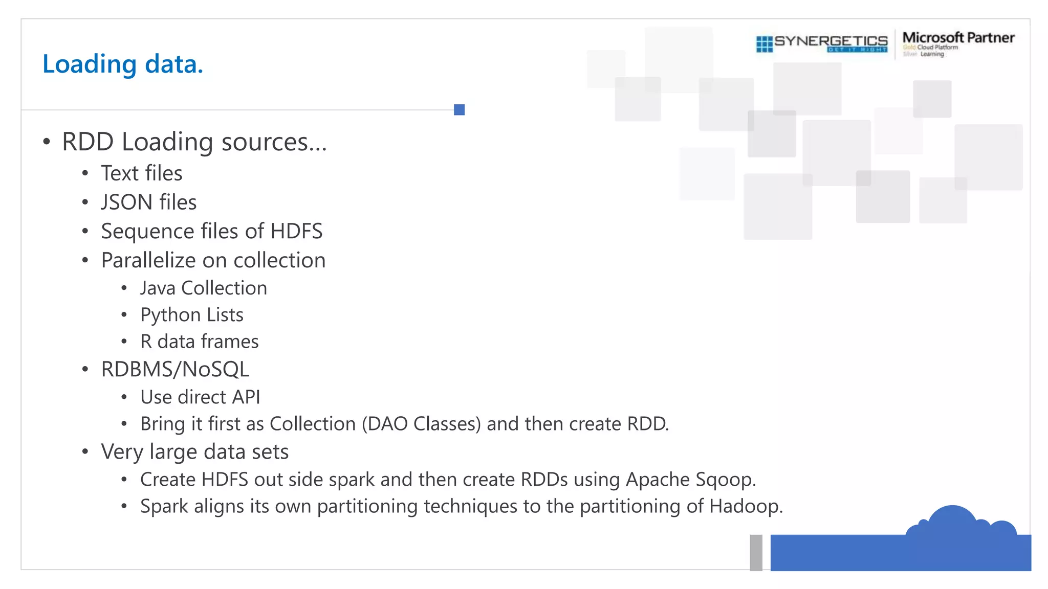 Apache Spark on HDinsight Training | PPT