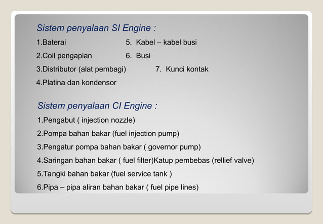 (Spark Ignition Engines and Compression Ignition Engine).ppt