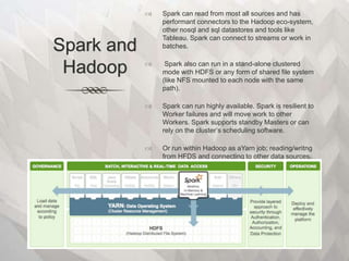 Spark infrastructure | PPTX