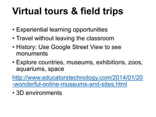 Sparking learning: learning about the world through the web | PPTX