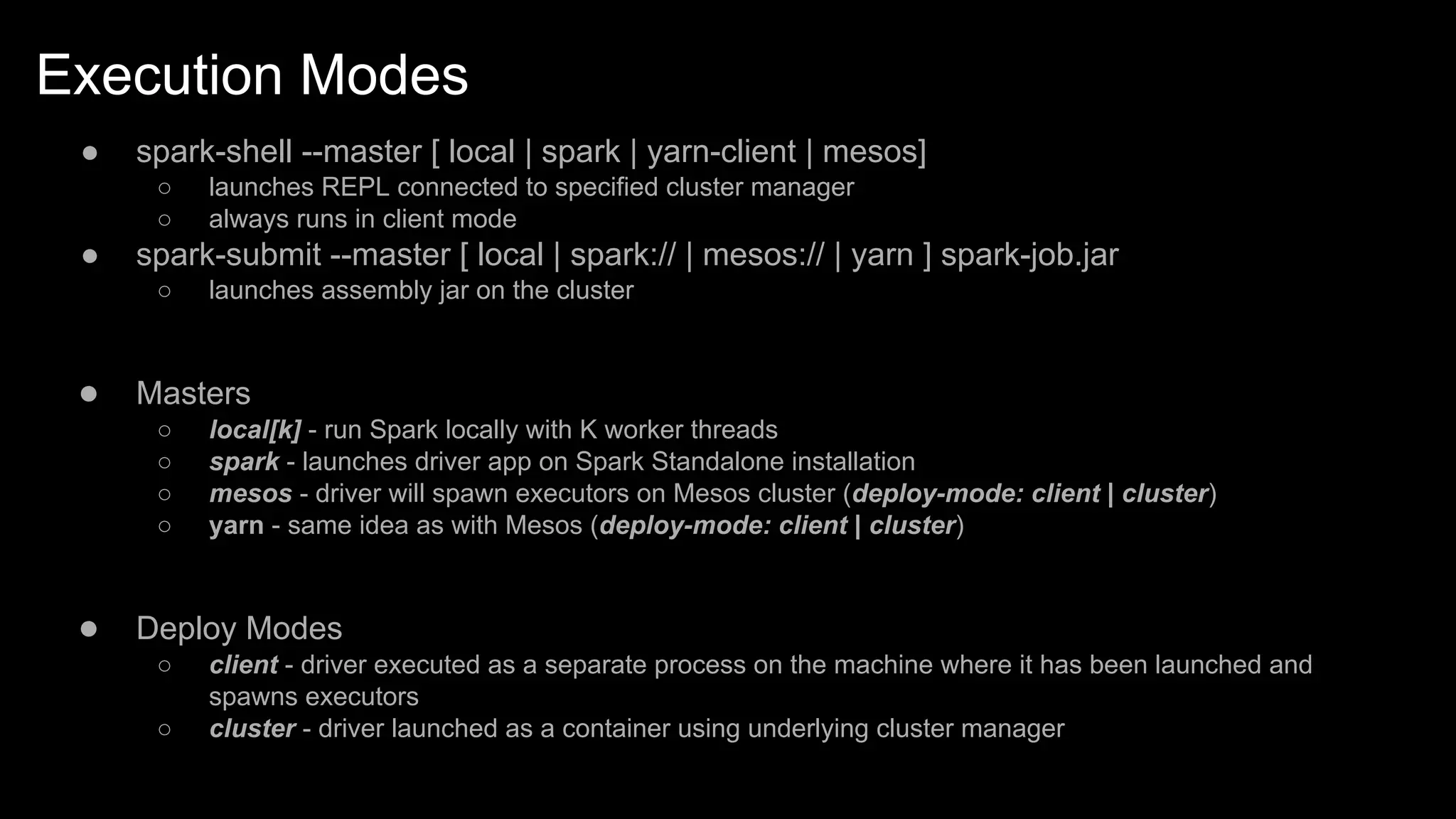 Apache Spark In Depth Core Concepts Architecture And Internals Pdf