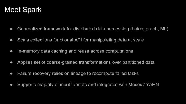 Apache Spark in Depth: Core Concepts, Architecture & Internals | PDF