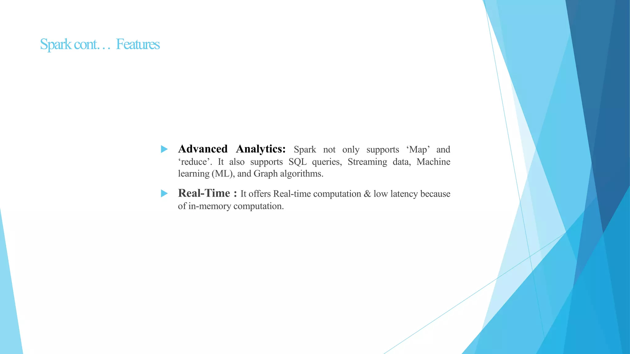Spark Introduction And Architecturepptx Programming Languages Computing 3862