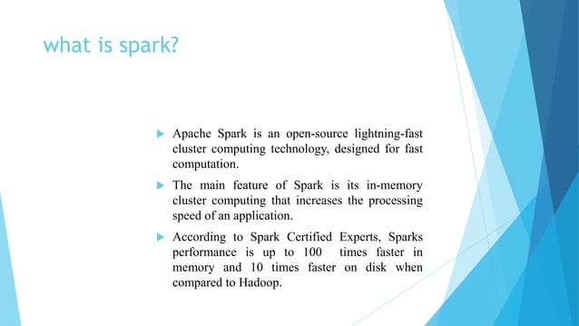 Spark introduction & Architecture.pptx | Programming Languages | Computing