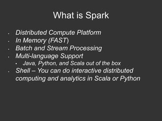 Spark Introduction | PPT