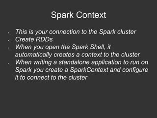 Spark Introduction | PPT