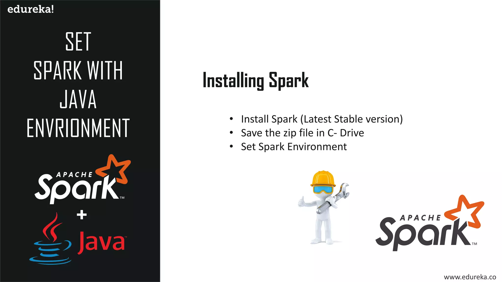 Spark Java Tutorial | Edureka | PDF