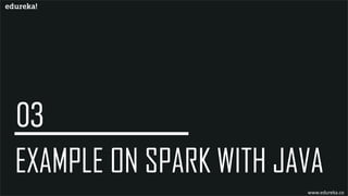 Spark Java Tutorial | Edureka | PDF