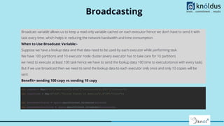 Apache Spark Performance tuning and Best Practise | PDF