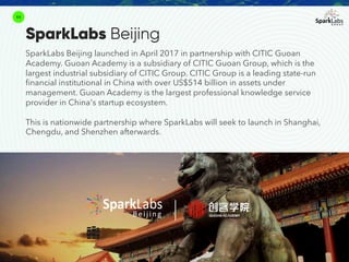 SparkLabs Group Overview 11 2018 | PDF