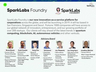 SparkLabs Group Overview 11 2018 | PDF