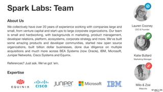 Spark Labs: Overview & Services | PDF