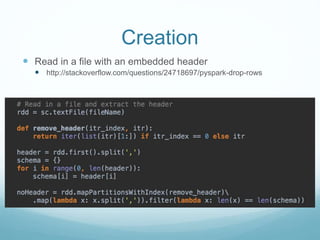 Frustration-Reduced PySpark: Data engineering with DataFrames | PPT