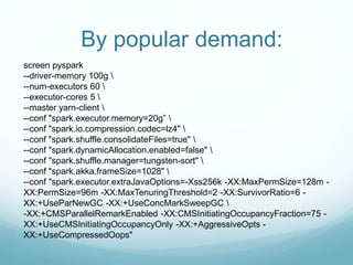 Frustration-Reduced PySpark: Data engineering with DataFrames | PPT