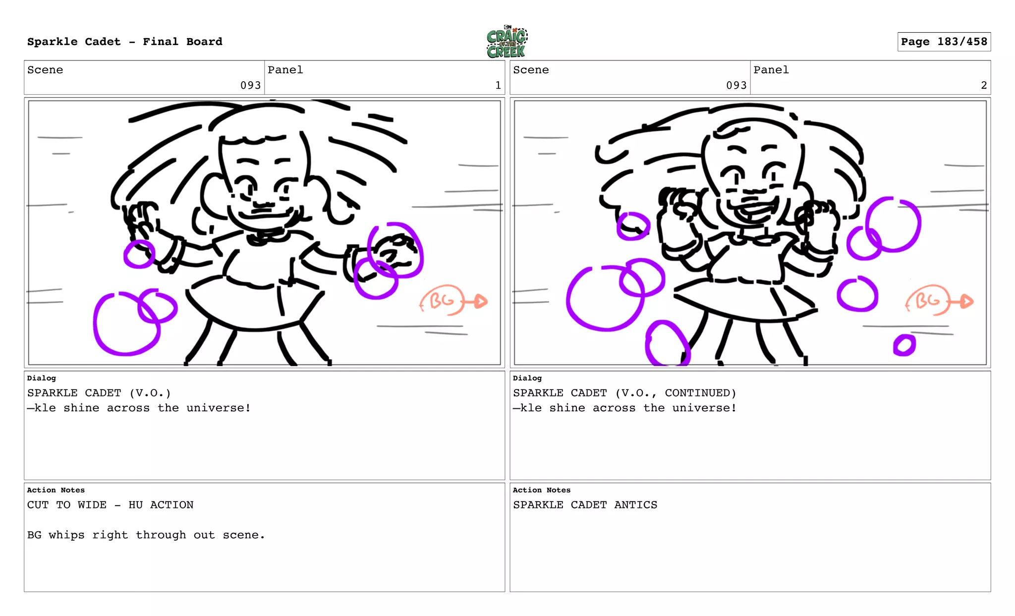 Sparkle Cadet - Backstory & Transformation Sequence | PDF