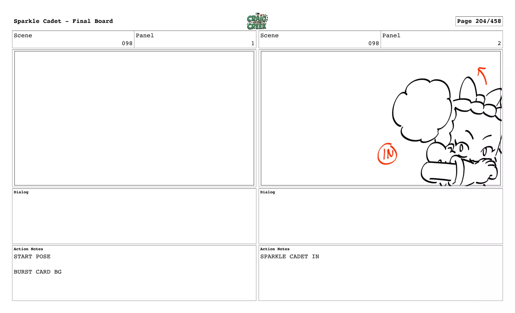 Sparkle Cadet - Backstory & Transformation Sequence | PDF