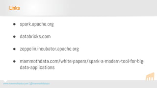 Introduction To Spark - Durham LUG 20150916 | PPT