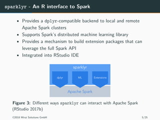 Big Data Analytics in R using sparklyr | PDF