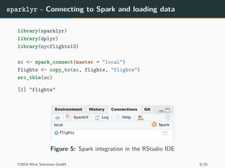 Big Data Analytics in R using sparklyr | PDF