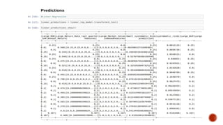 Spark machine learning | PPTX