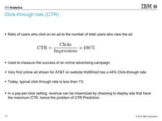 CTR Prediction using Spark Machine Learning Pipelines | PPTX