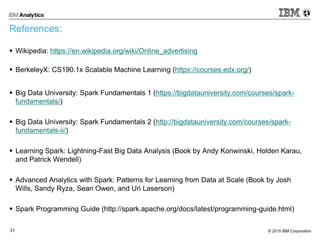 CTR Prediction using Spark Machine Learning Pipelines | PPTX