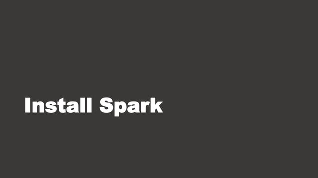 Apache Spark Fundamentals Ppt 