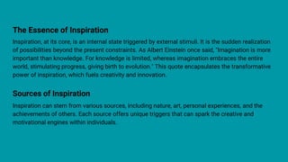 Inspire: Igniting the Spark of Human Potential | PPTX