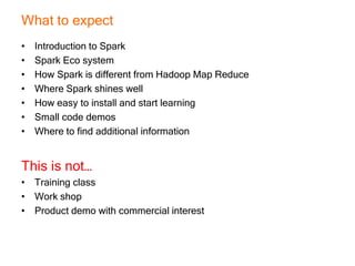 Apache Spark - Lightning Fast Cluster Computing - Hyderabad Scalability ...