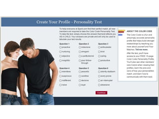 Spark.com Color Code Personality Test | PPT | Dating | Family and ...