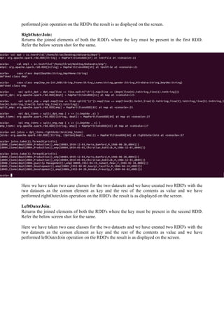 Spark rdd part 2 | ODT